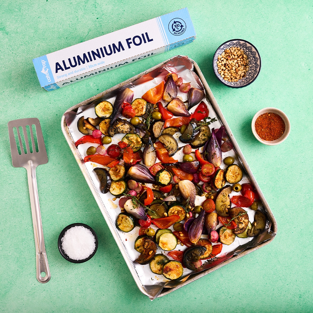 Caterwrap Aluminium Foil Cutter Box 30cm x 90m 30cm x 90m 12" Foil (Each)