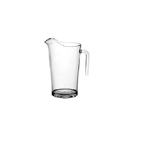 Utopia Polycarbonate Jug 3 Pint Clear Clear 3 Pint Polycarbonate (1 x 6)