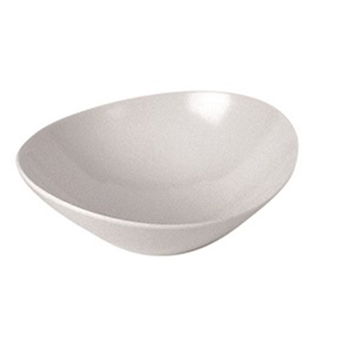 Dalebrook Melamine Ellipse Small Bowl 15.6x14.5x4.7cm White White 15 ...