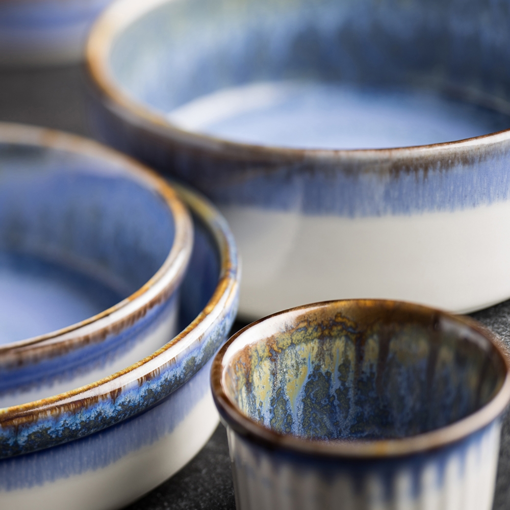Utopia Murra Pacific Tapas Bowl 5" Pacific 5" 13cm Porcelain (1 x 6)