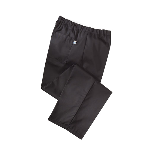 Plain Black Chefs Trousers