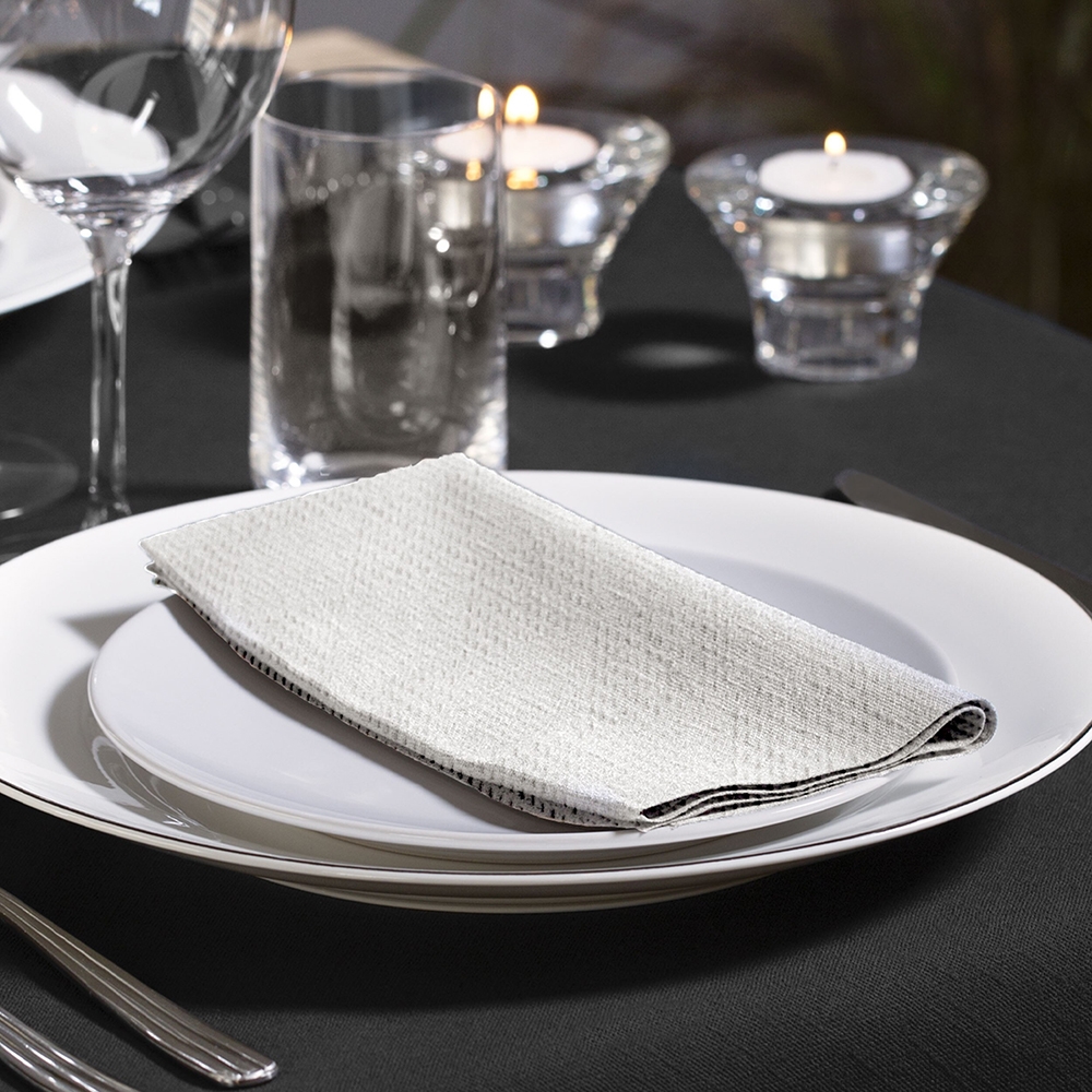 Tork Textured 8 Fold Dinner Napkin 2 Ply 40cm 40cm Tissue (20 x 50)